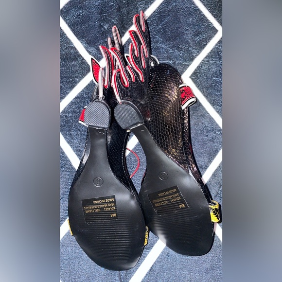 Cape Robbin | Shoes | Cape Robbin Womens Sexy Flame Accent Heel Wedge ...